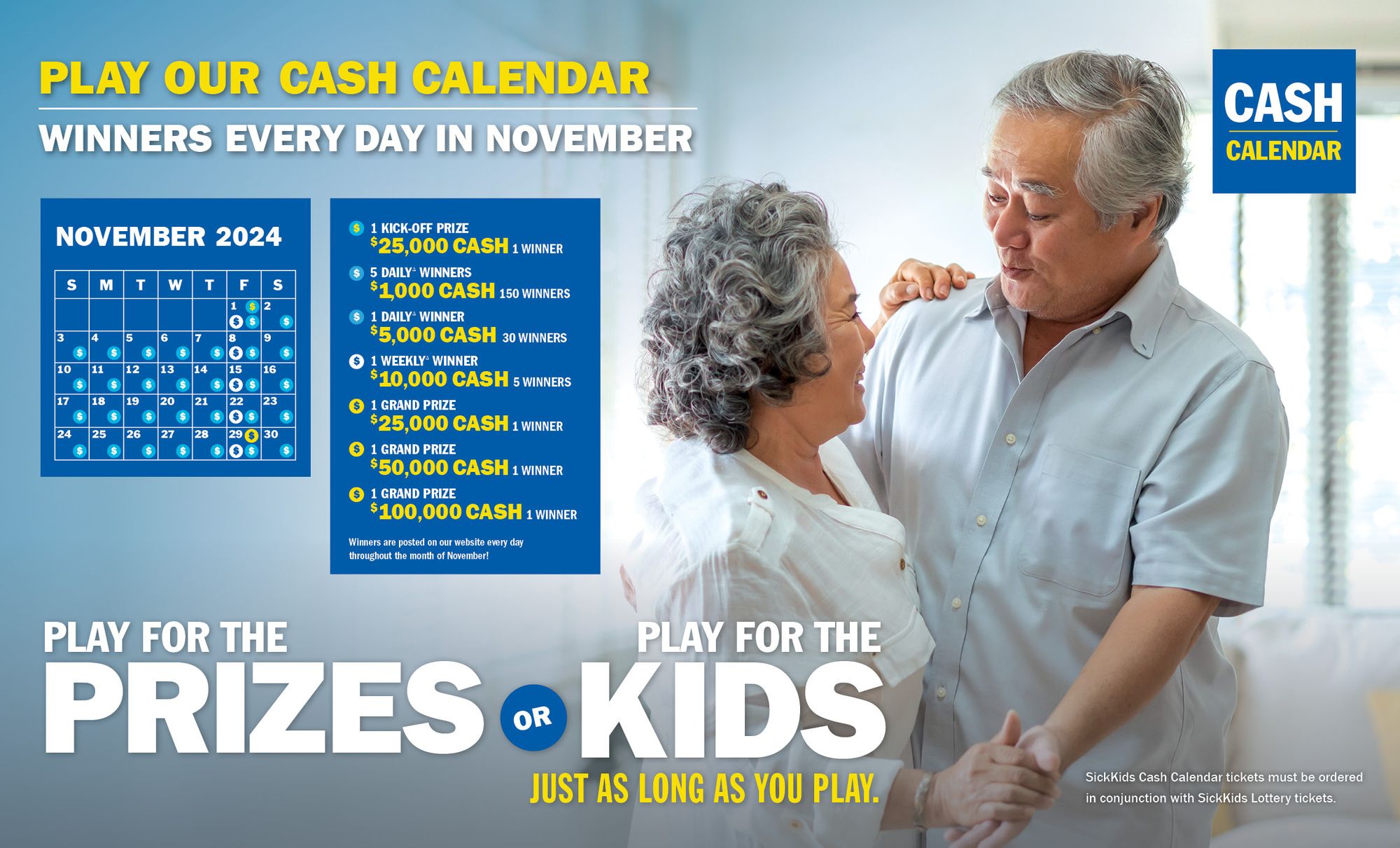 Calendar Winners 2024